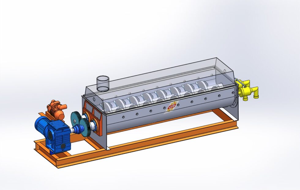 Rotary Drum Dryer - Food Tech Projects