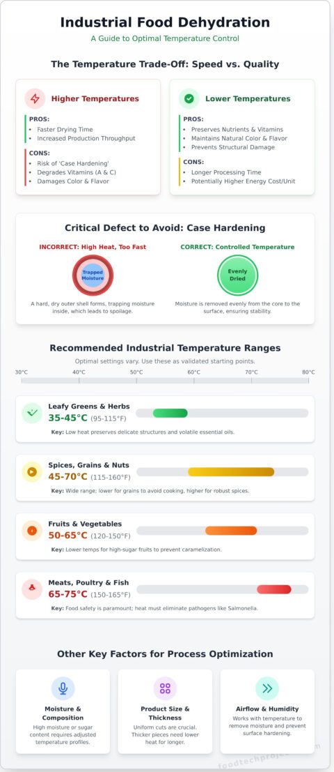 Industrial Food Dehydrator Temperature Guide: Optimizing for Quality ...