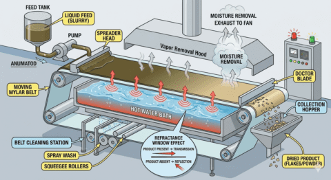 Continuous Thin Film Dryer: The Future of Nutrient Drying
